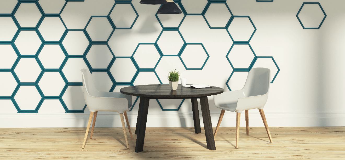 Create Strong and Unique Accents in a Room by Surface Decorating